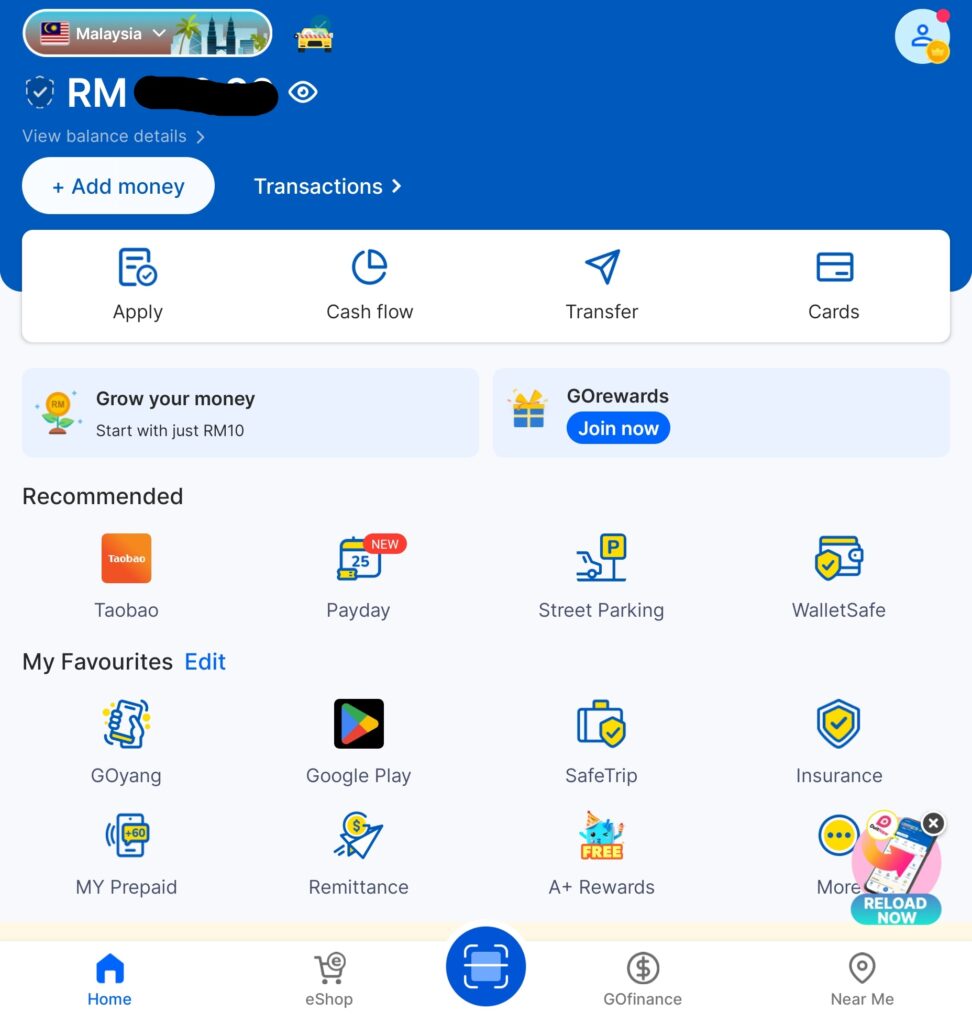 Wiseを使ってTouch'n Go eWalletにチャージする方法！ - エンジョイ マレーシア